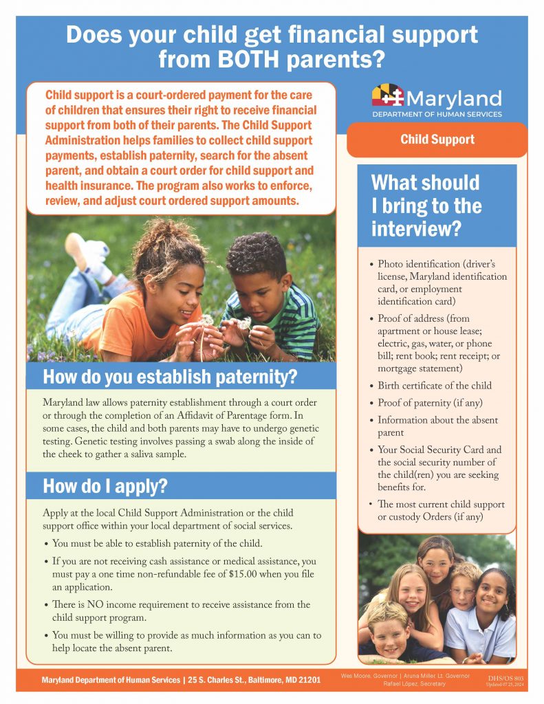 Office of Constituent Experience - Maryland Department of Human Services